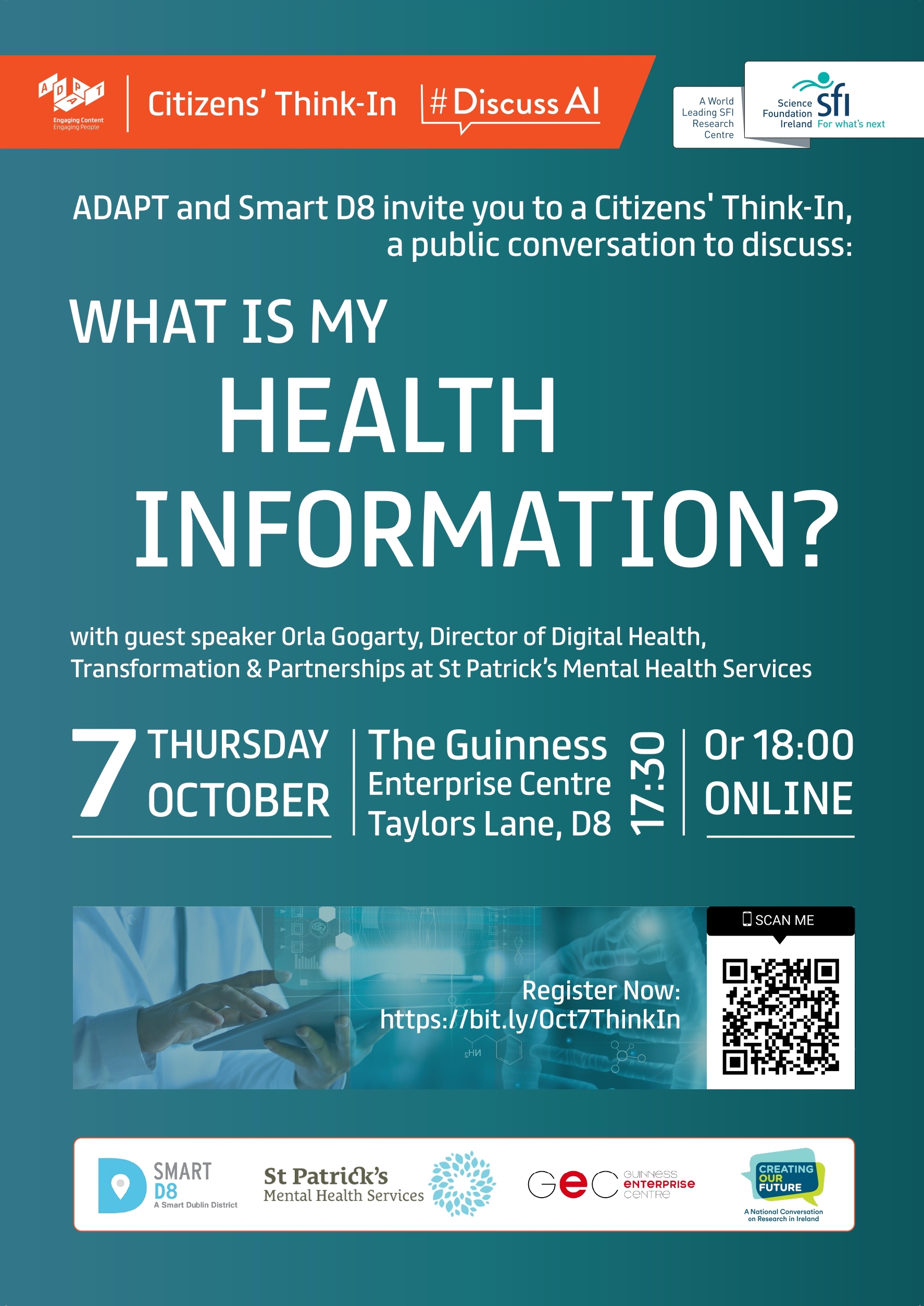 ADAPT discusses: What is Health Information? · ADAPT, the SFI Research ...